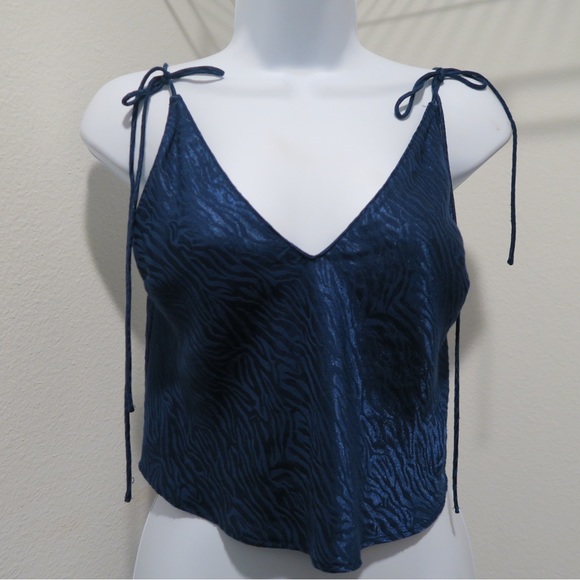 Victoria's Secret | Tops | Victorias Secret Zebra Top With Ties | Poshmark